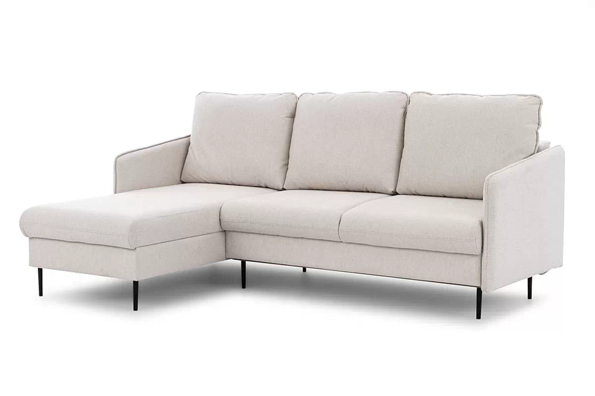 Rozkládací rohová sedací souprava Taila Mini levá - béžová Loft 01 ...